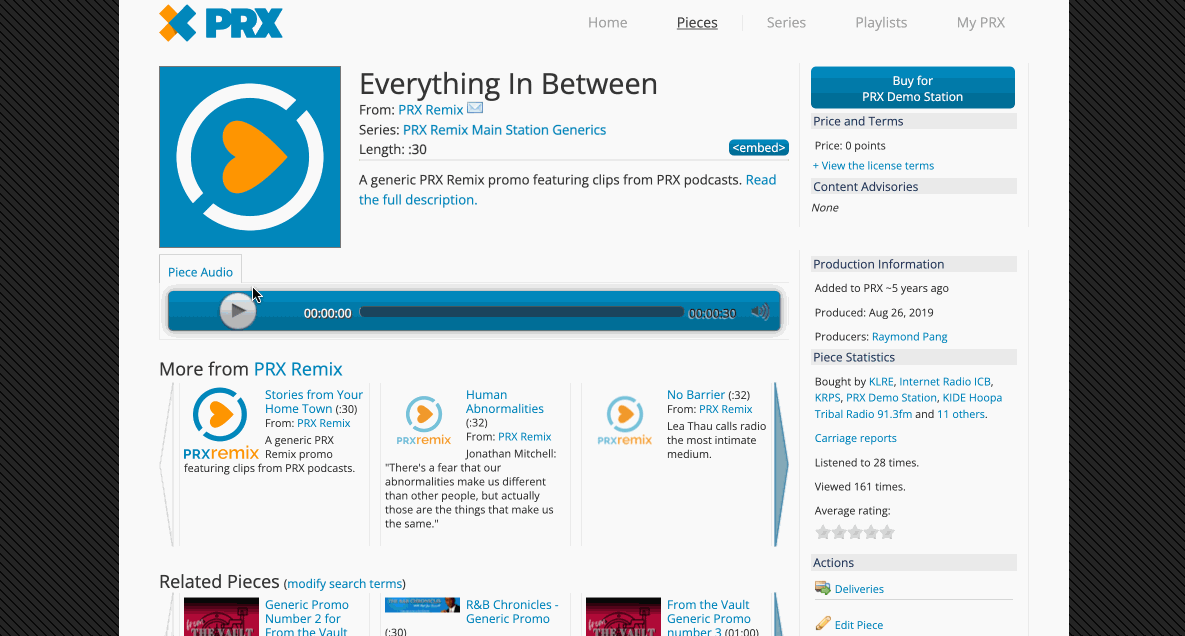 How do I license a story for my station? – PRX – Help Desk